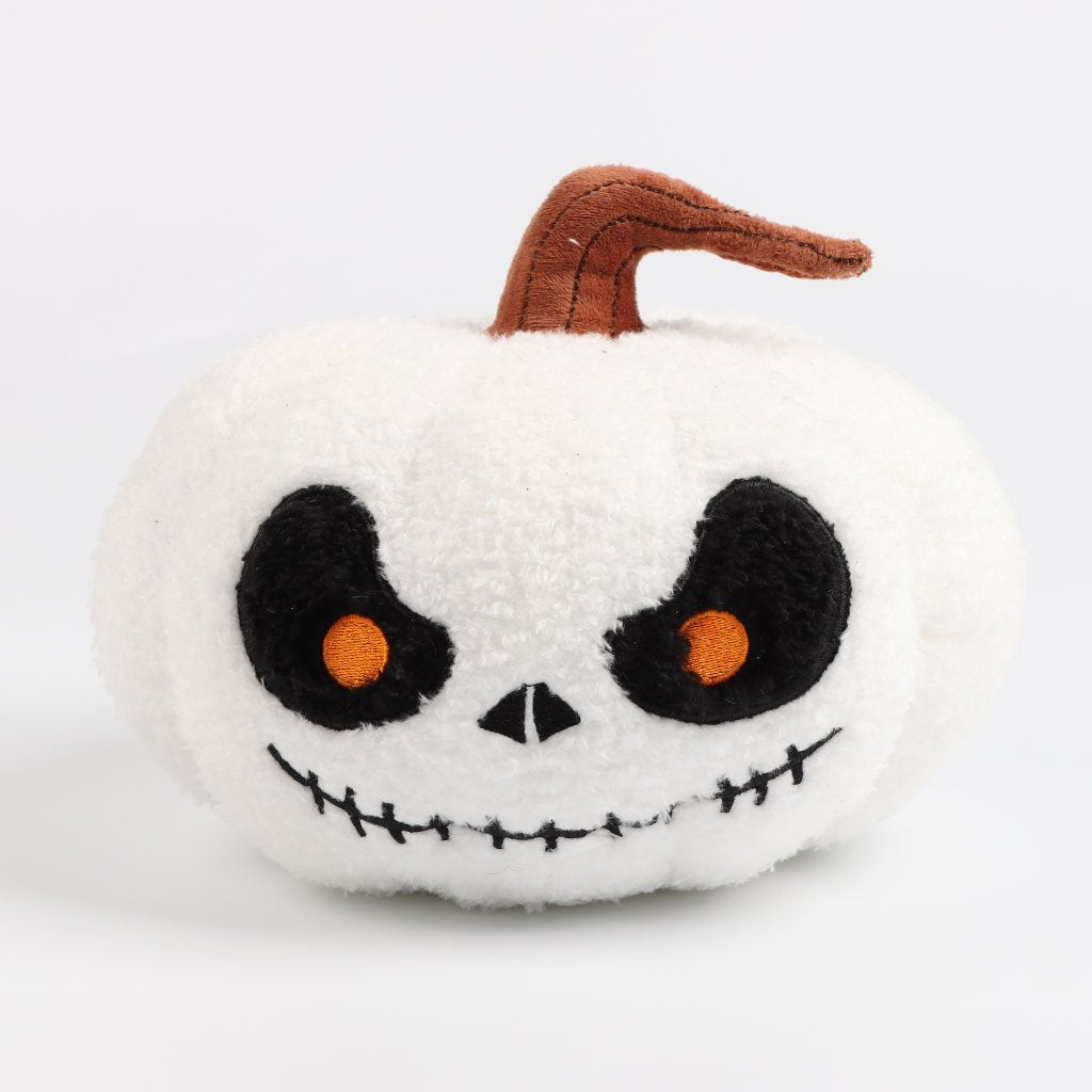 Halloween White Evil Pumpkin Plush Toy – mudsweet
